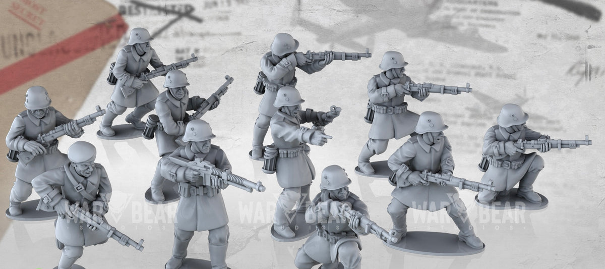 Polish 10th Motorised Infantry Squad – Sherwood Wargames