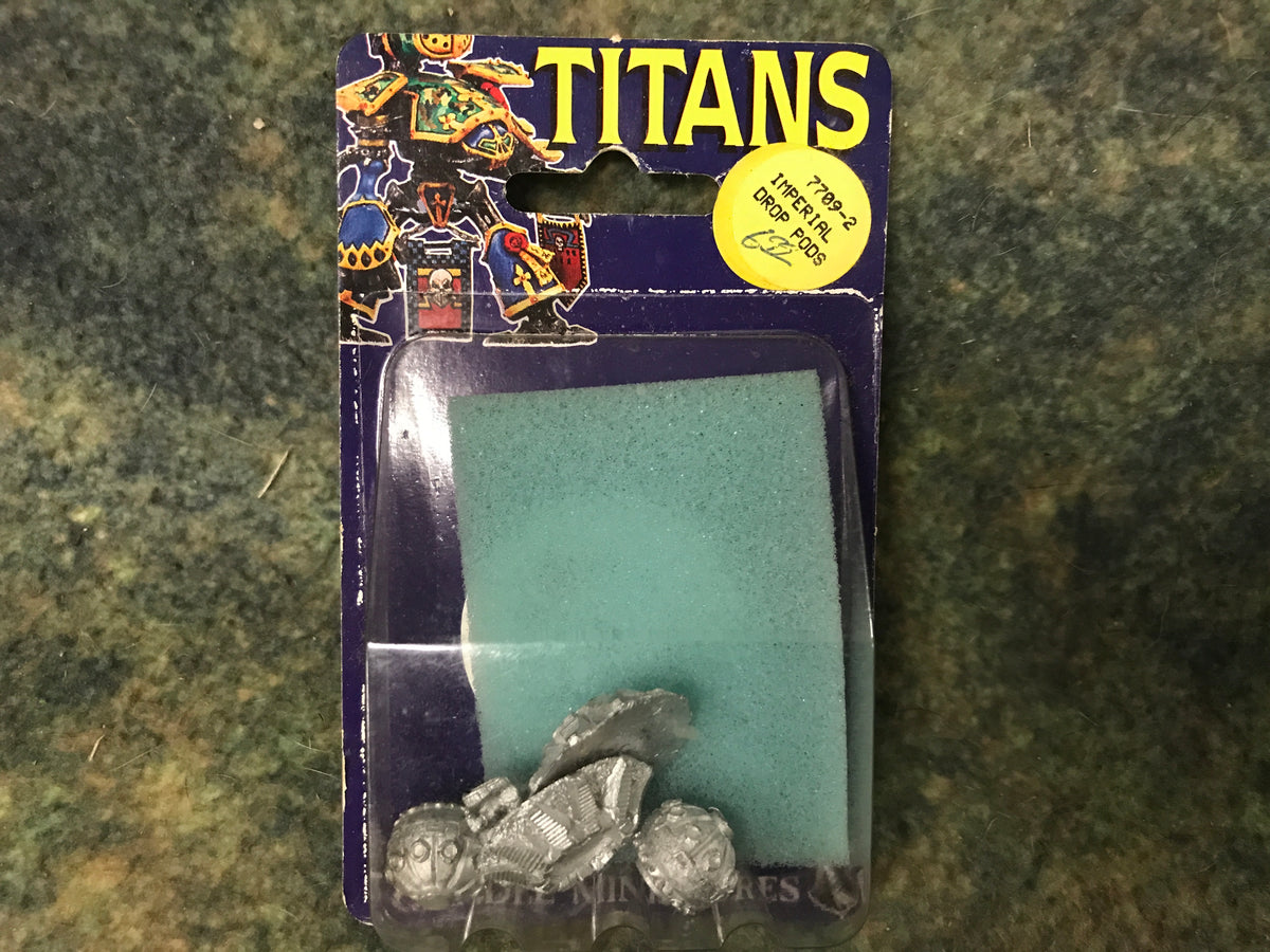 40K Epic Imperial Drop Pods (1988) – Sherwood Wargames
