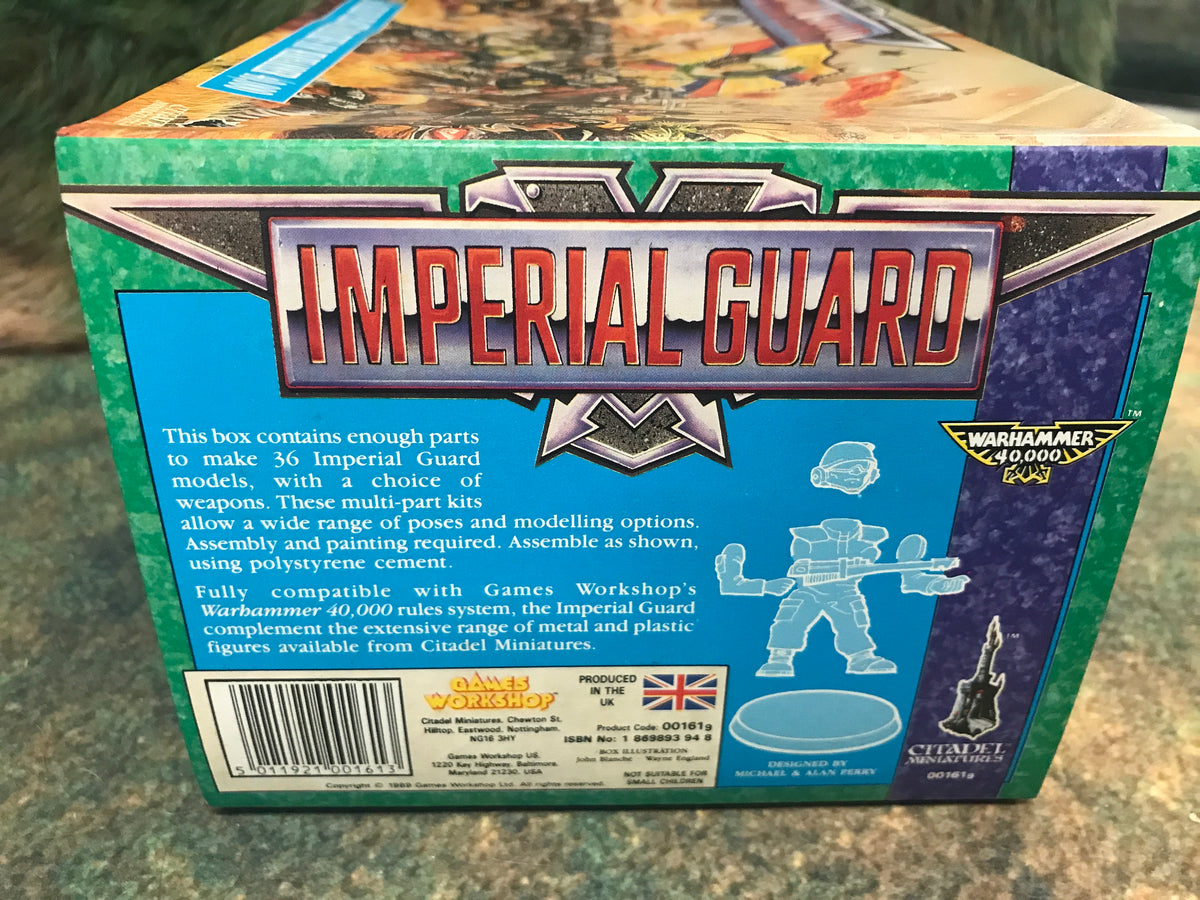 40K Imperial Gaurd box set (1989) – Sherwood Wargames