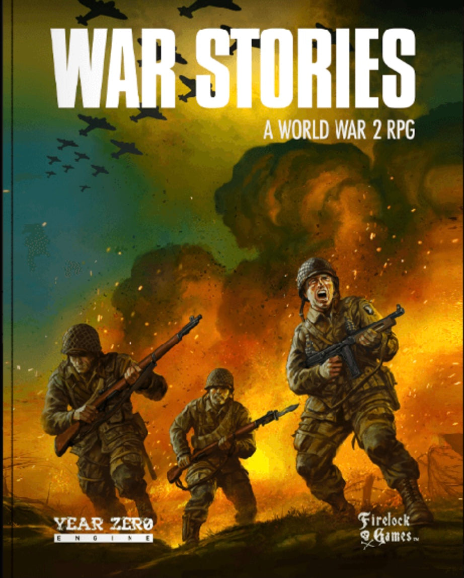 War Stories WWII RPG Rulebook – Sherwood Wargames
