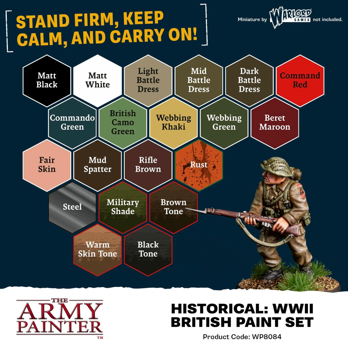 WWII British Paint set – Sherwood Wargames