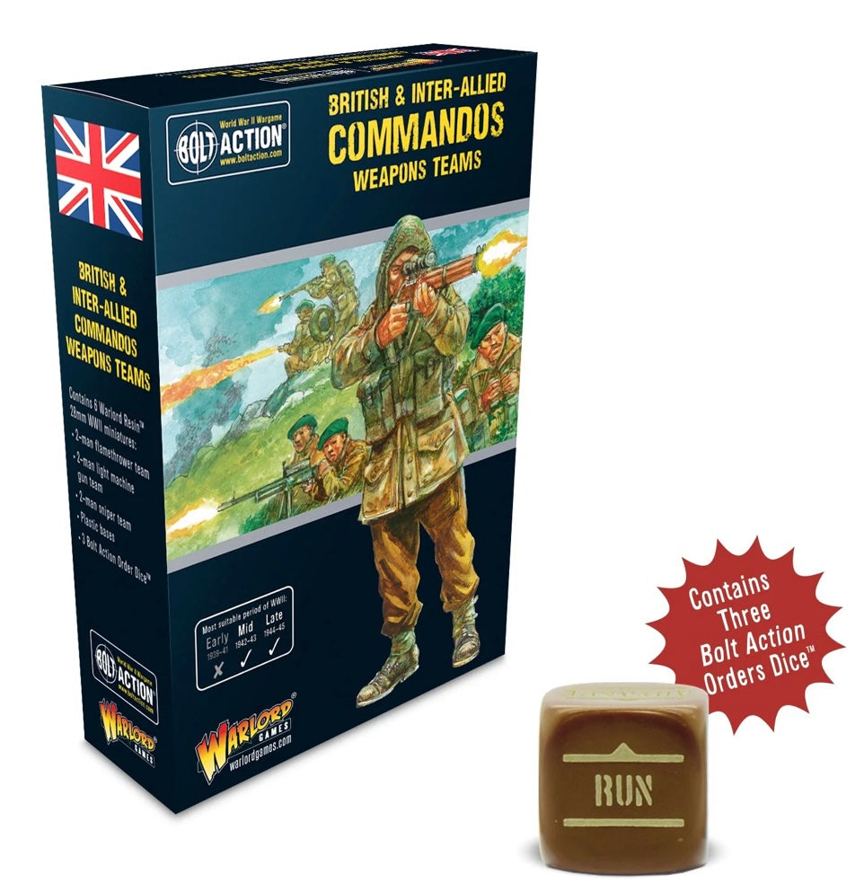 British Inter Allied Commando Weapons Team – Sherwood Wargames