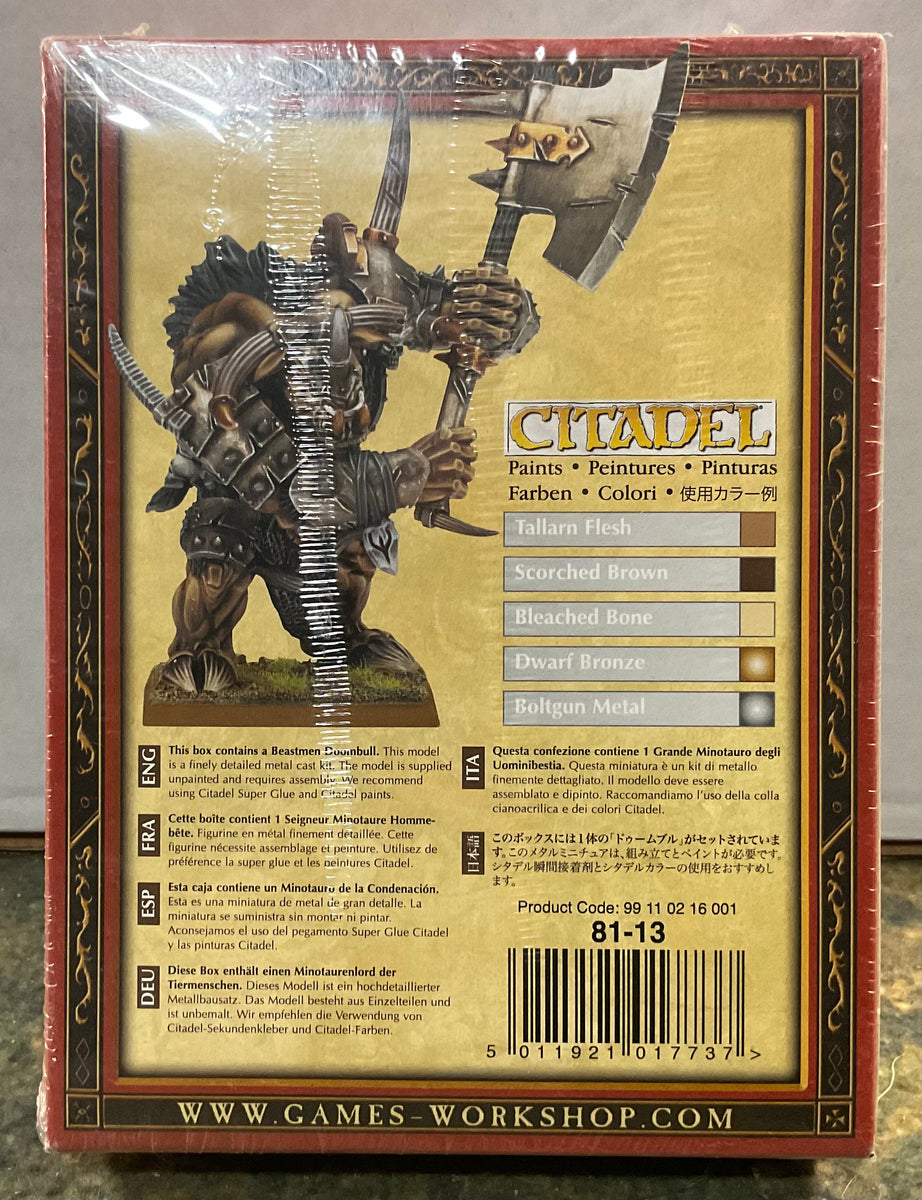 Beastmen Doombull – Sherwood Wargames