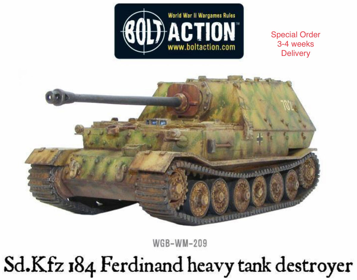 German SdKfz 184 tank destroyer. 2 variants – Sherwood Wargames