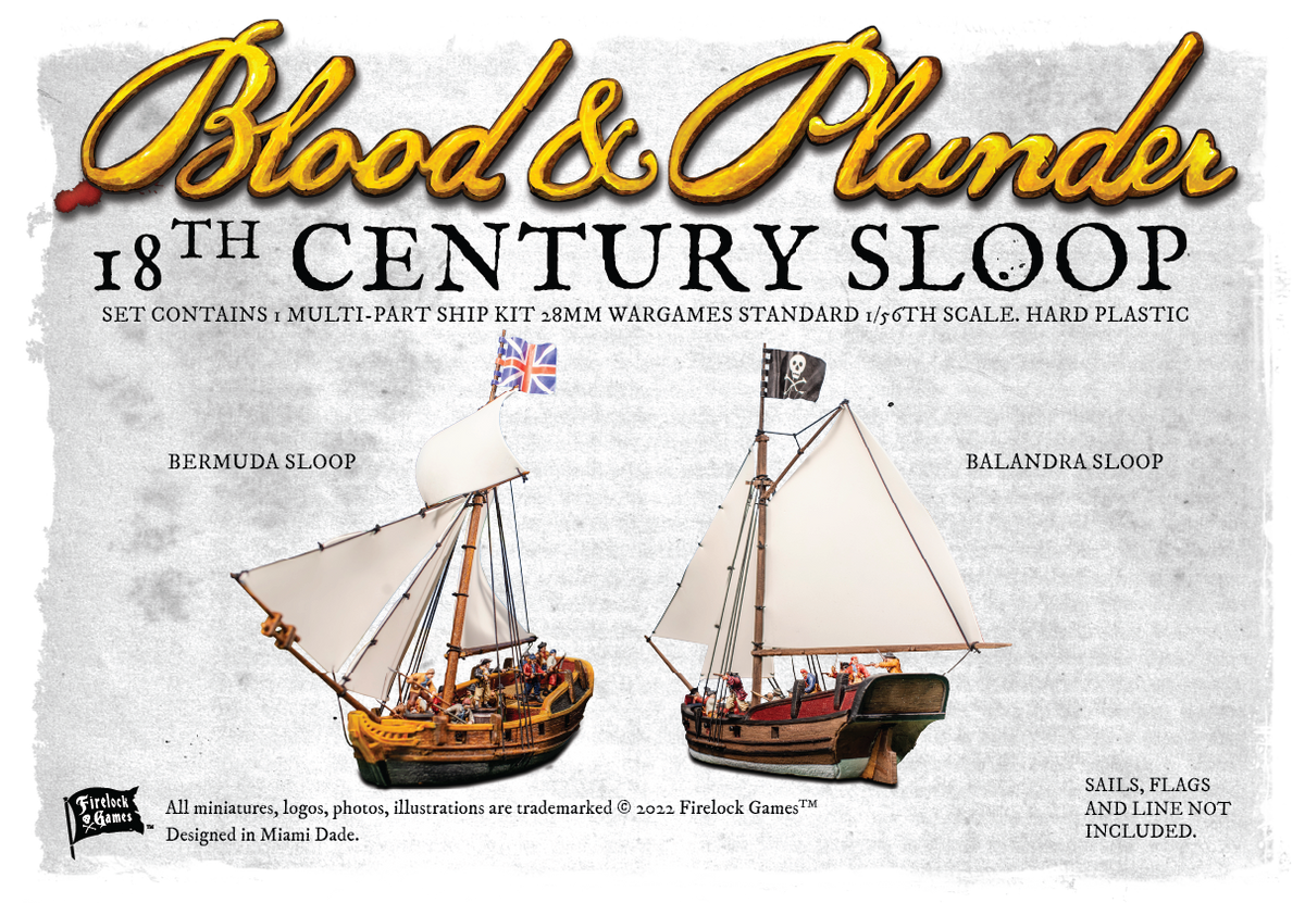 18th Century Sloop – Sherwood Wargames