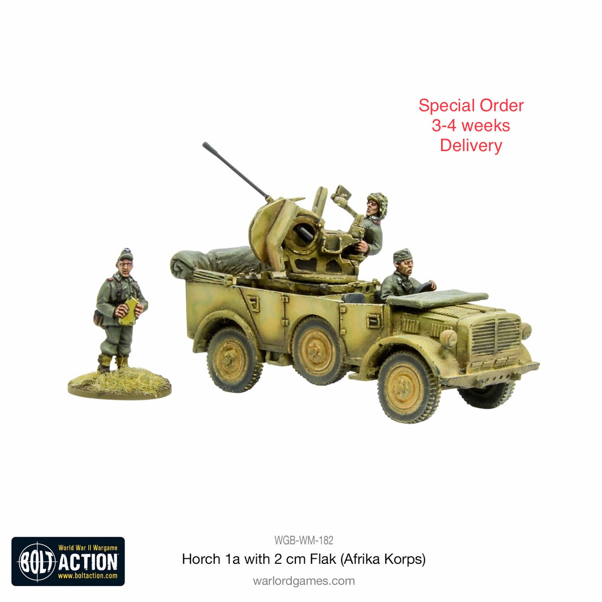 German Horch 1a 20mm flak. Choice of 2 – Sherwood Wargames